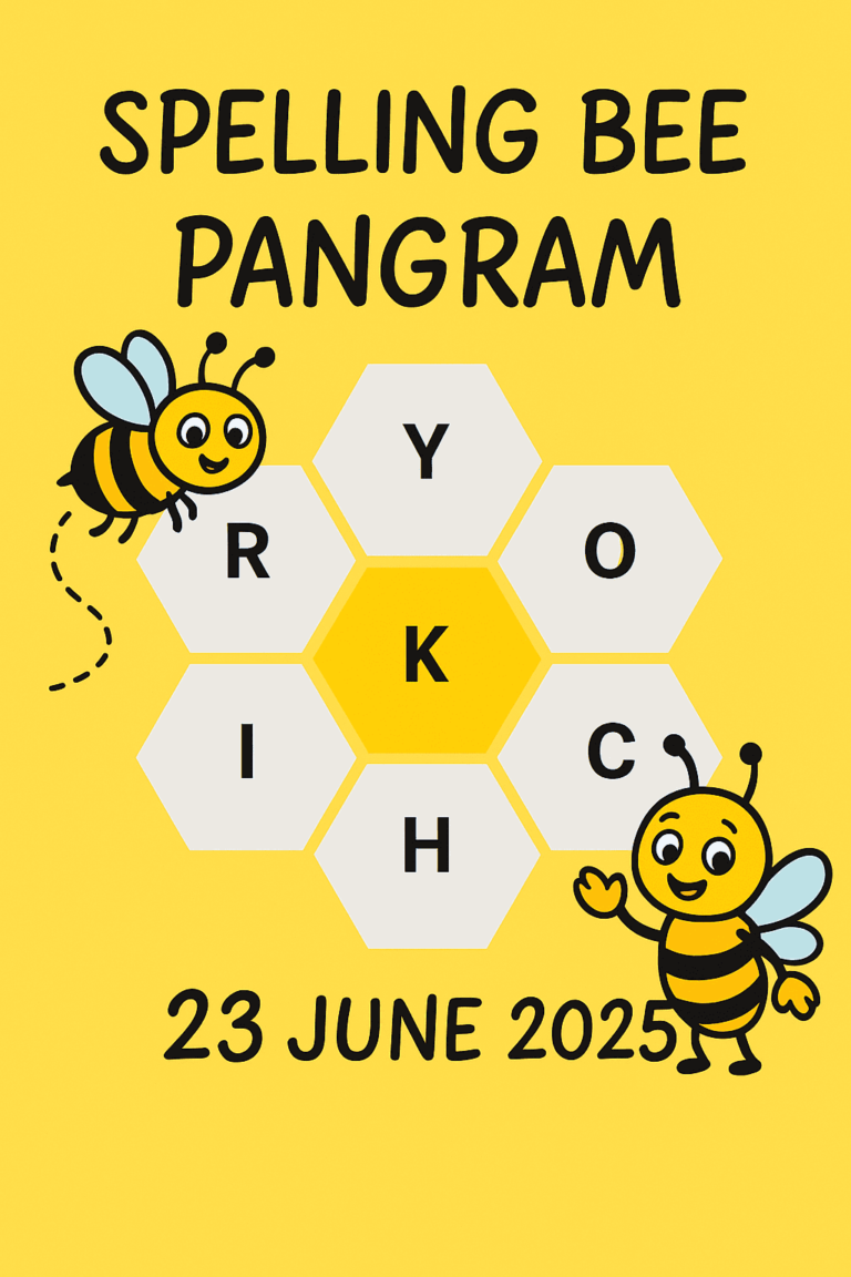 Spelling Bee solver -June 23, 2025 - Spelling Better: Your Spelling Bee ...